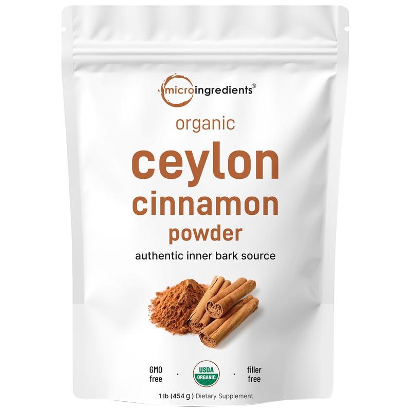 Micro Ingredients Detox Drink Essentials Bundle: Ceylon Cinnamon Powder ...