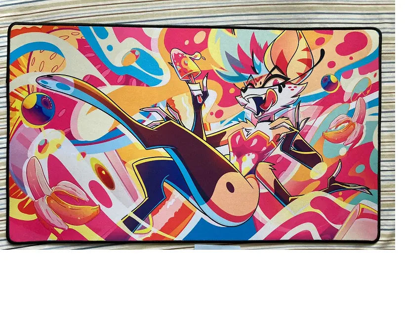 [2 Styles] Helluva Boss Summer Beelzebub (Queen Bee) Desk Mat Anime ...