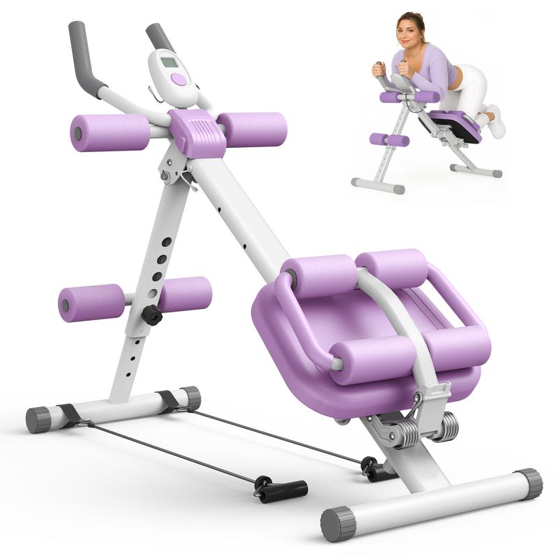 EPHESPORT Adjustable Ab Machine, Multifunctional Ab Workout Equipment ...