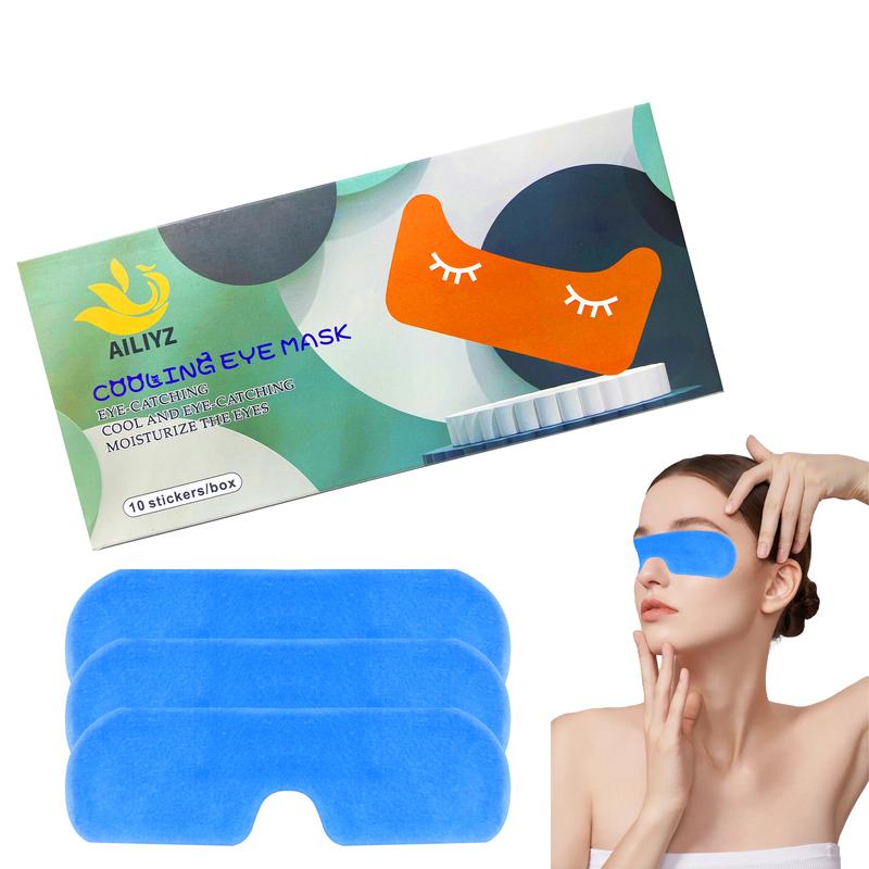 AILIYZ Lutein Cold Eye Patch Hydrogel Ice Eye Patch Cool relief eye ...
