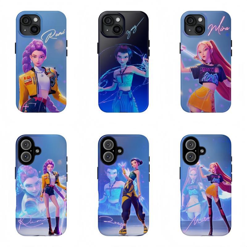 Kpop Demon Hunters Phone Case, Huntrix Demon Hunters Phone Case, Rumi ...