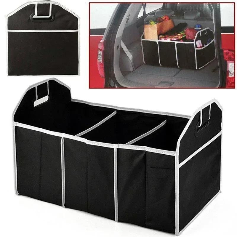 Car Storage Box Foldable Car Trunk Organizer Toys Food Storage ...