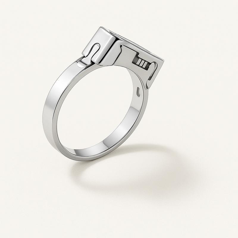 Fashionable Fidget Ring – Portable Design for Everyday Wear ...