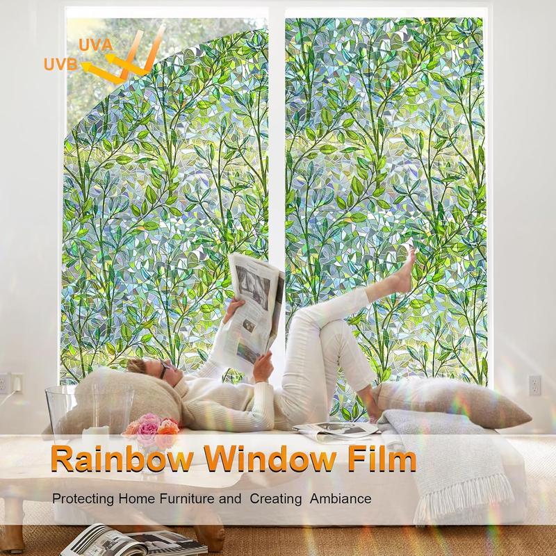 Window Privacy Film Stain Glass Window Film Rainbow Window Film Window ...