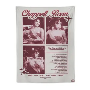 Chappell Roan Music Singer Posters (129) Tapestry Prints Painting Wall ...