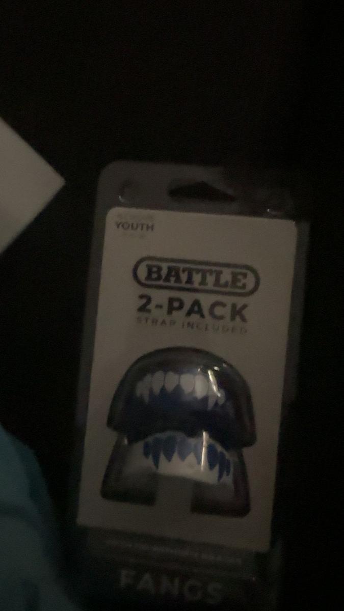 Battle Sports Youth Fang Mouthguard 2-Pack with Straps - TikTok Shop