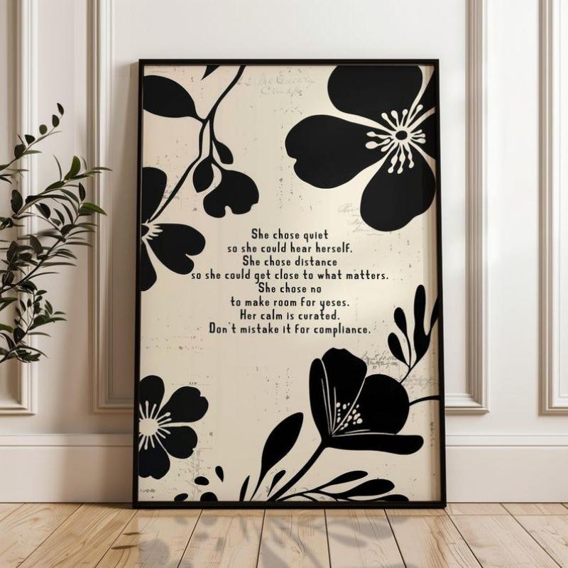 AMEP Female unframed Poster, Feminine Print, Female Empowerment ...