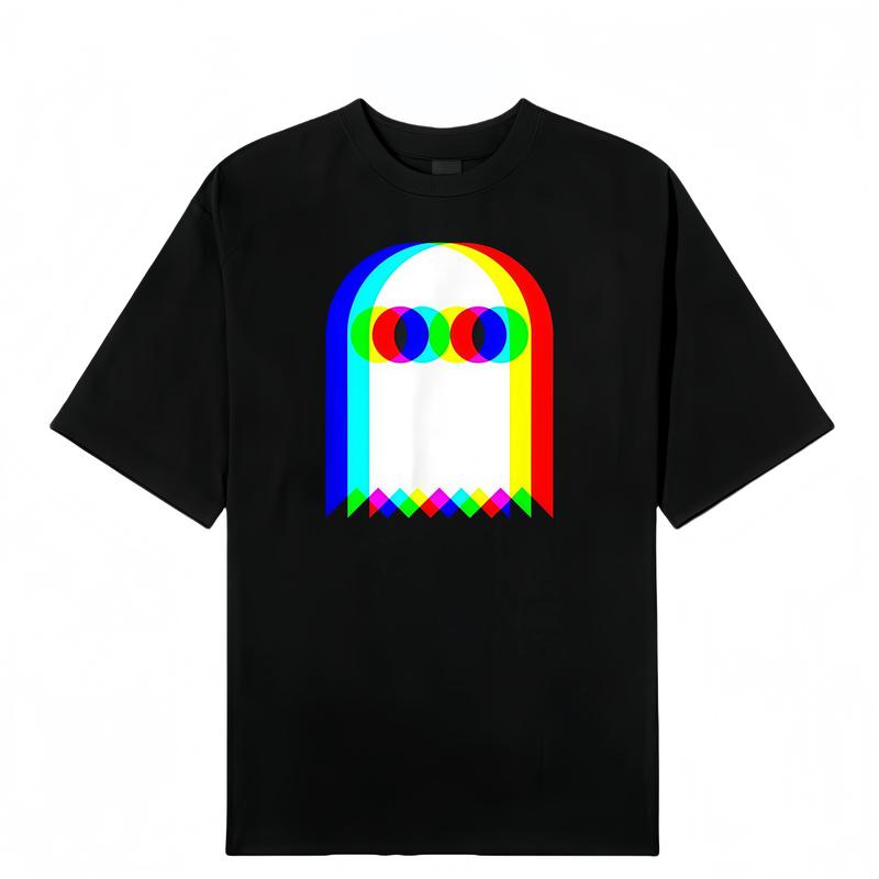 Ghost Trippy Vaporwave Halloween Techno Rave EDM Music Party T-Shirt ...