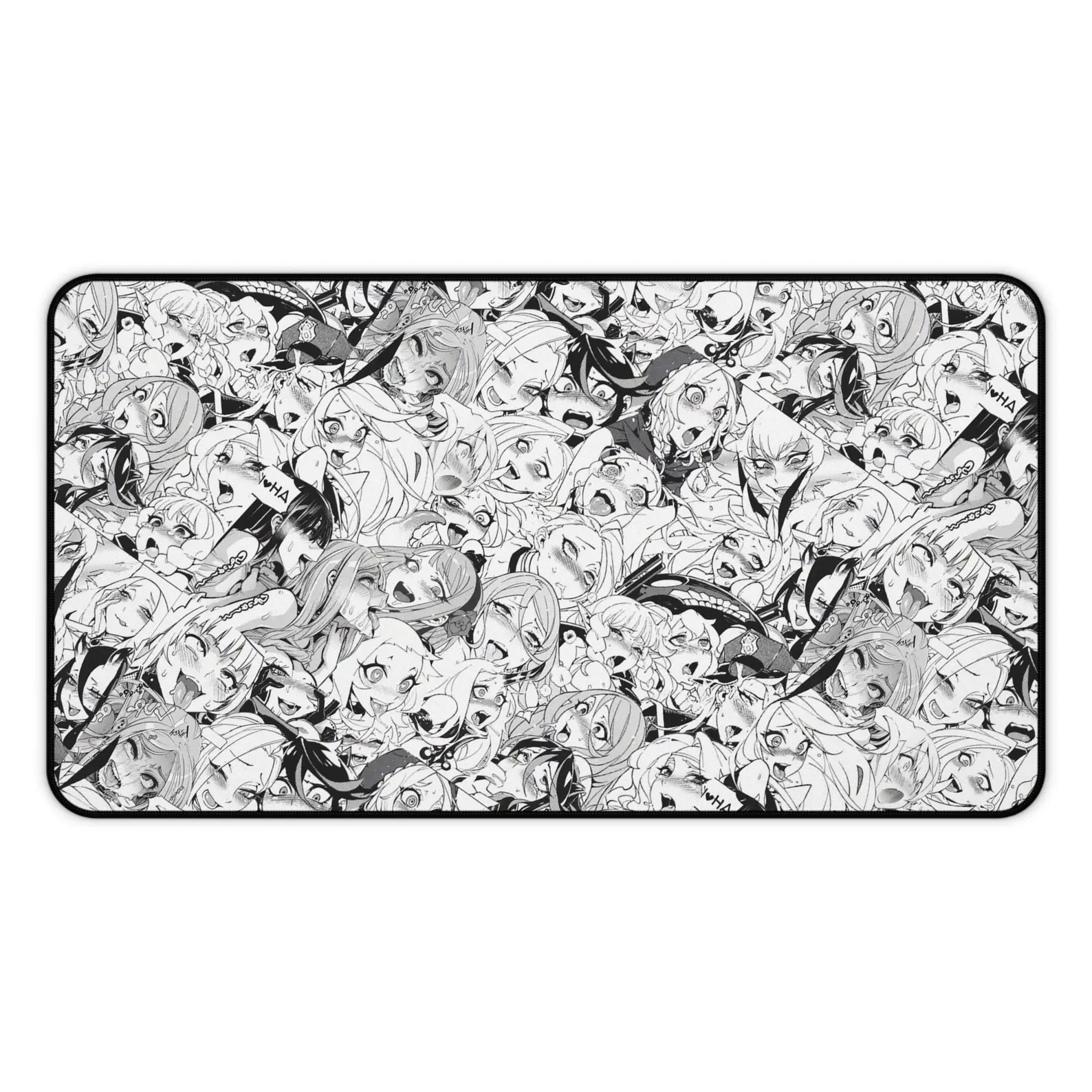 Anime Desk Mat, Ahegao Girls Gaming Mouse Pad, Nhentai Keyboard Pad ...