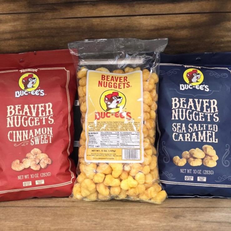 Buc-ee's Beaver Nuggets Variety Bundle - 6 Flavors: Cinnamon Sweet, Sea ...