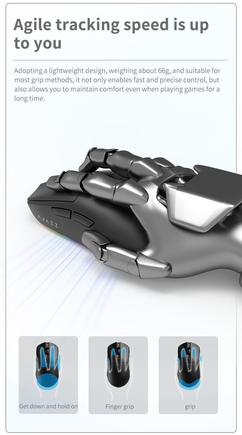 AJAZZ Authentic Brand-New AJ139 V2 MC Wireless Tri-Mode Connection ...