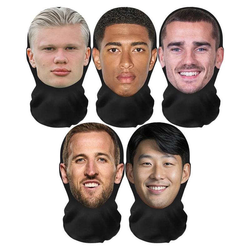 3D Full Face Mask Simulation Character Face Funny Headgear For Fans ...