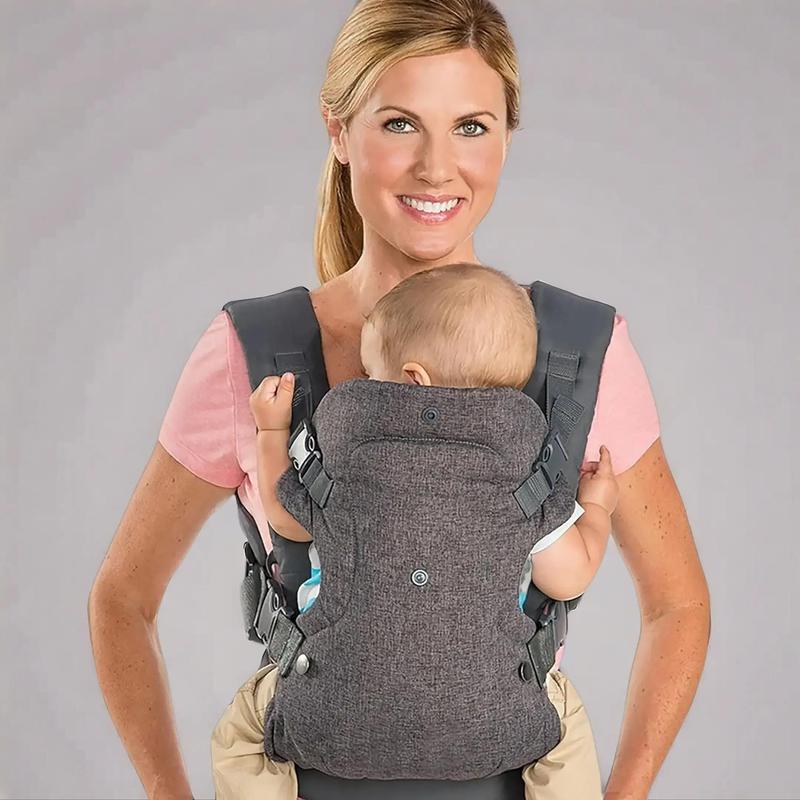 Ergonomic Baby Carrier Strapless, Breathable Carrier, Reversible 4-In-1 ...