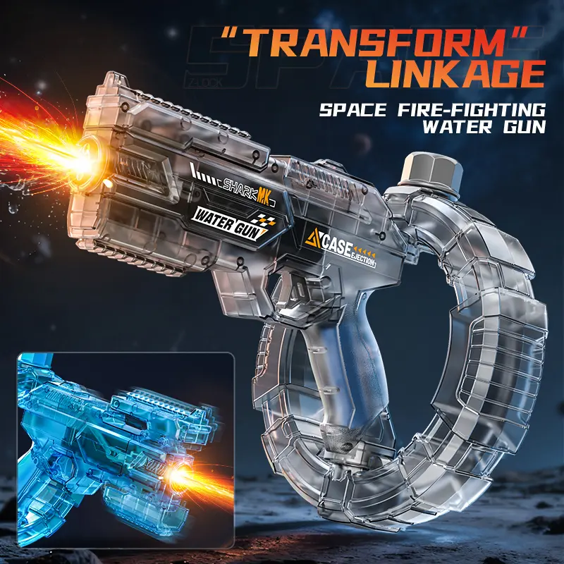 Electric Water Shooter with LED Lights, Powerful Squirt Water Pistol ...