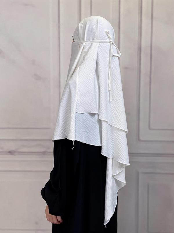 Women's Solid Color Khimar, Modest Fashionable Khimar for Women ...