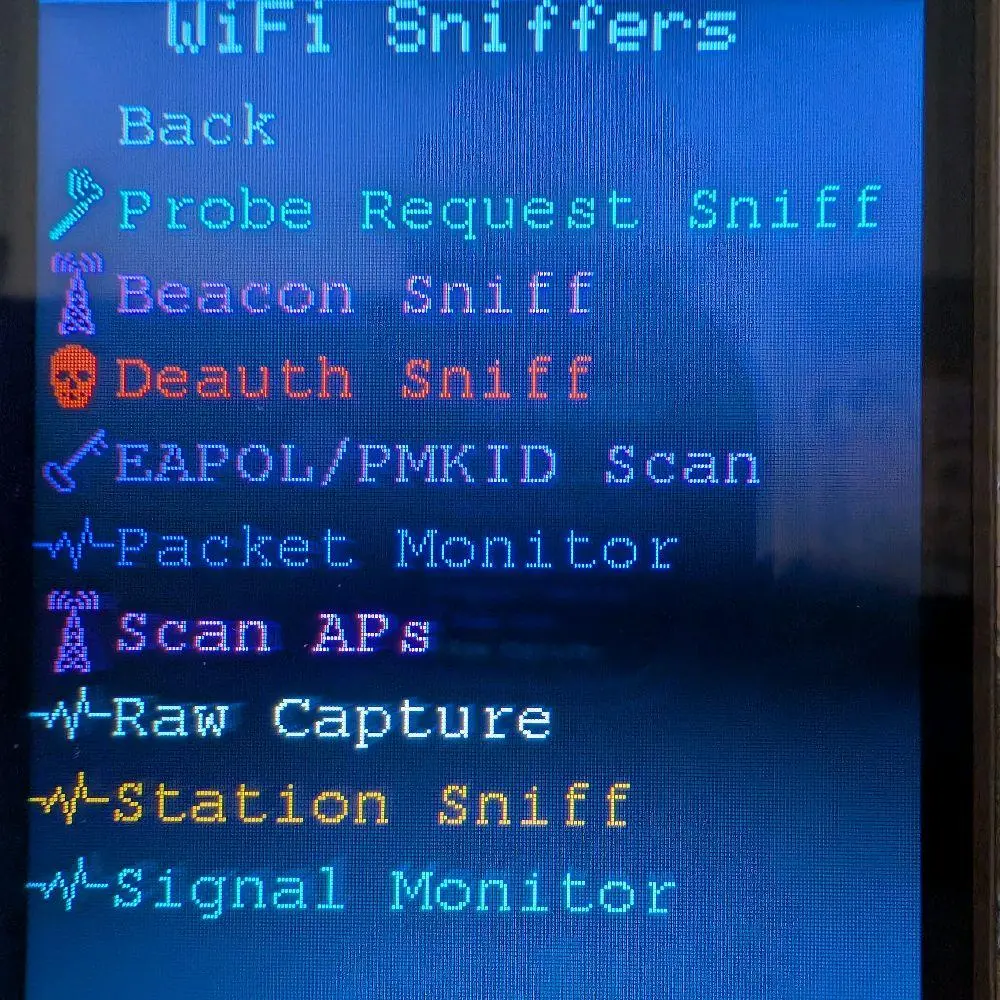 ESP32 Mar-x-auder WI-FI + Bluetooth Network Monitor with 2.8" Touch ...