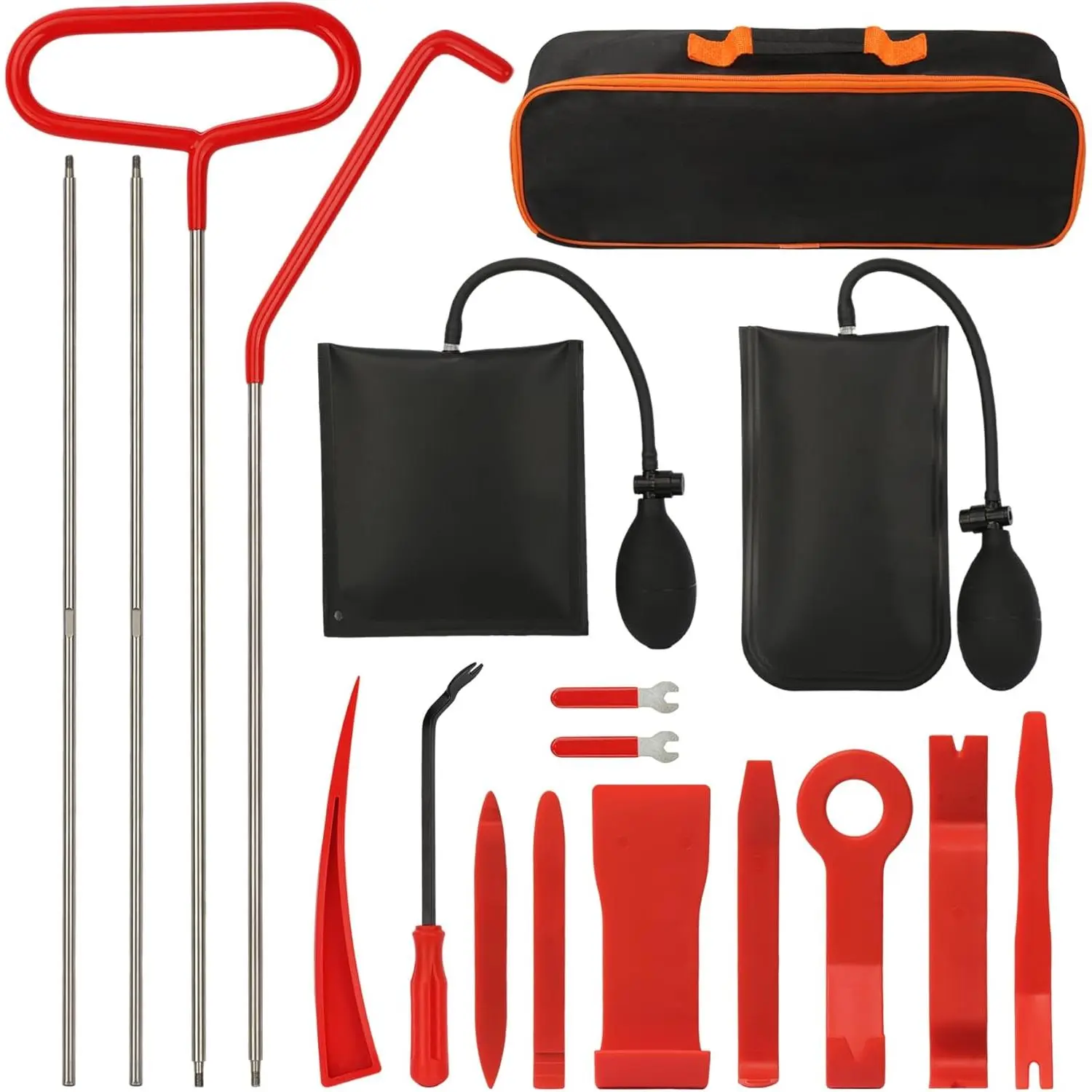 Portable Tool Kit, Multifunctional Stainless Steel Tools with J-Hook,17 ...