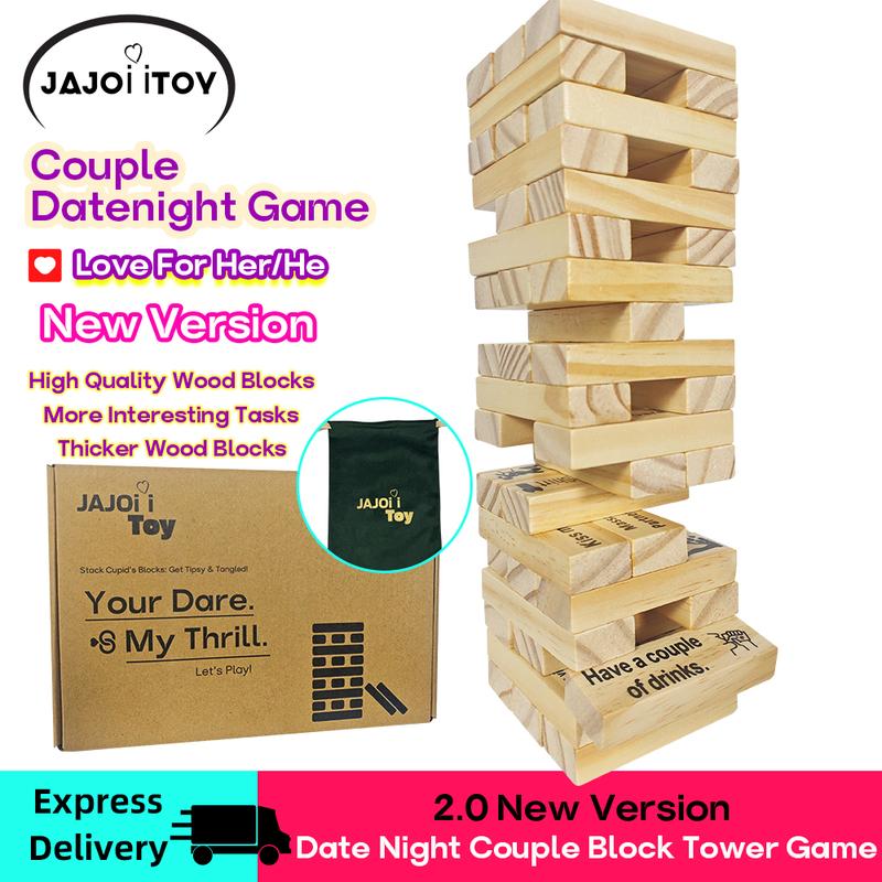 Block Tower Game for Dating,Best Game for Party Stacking-tower game for ...