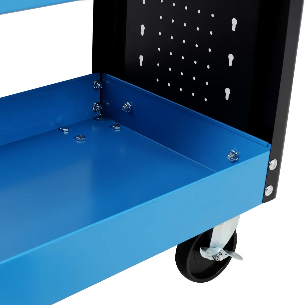 3 Tier Rectangle Rolling Tool Cart Cold Rolled Steel 32.60*15.00*35 ...