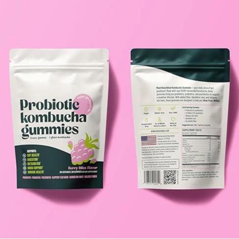 BoochBod Probiotic Kombucha Gummies – Bloating Relief | Gut Health ...