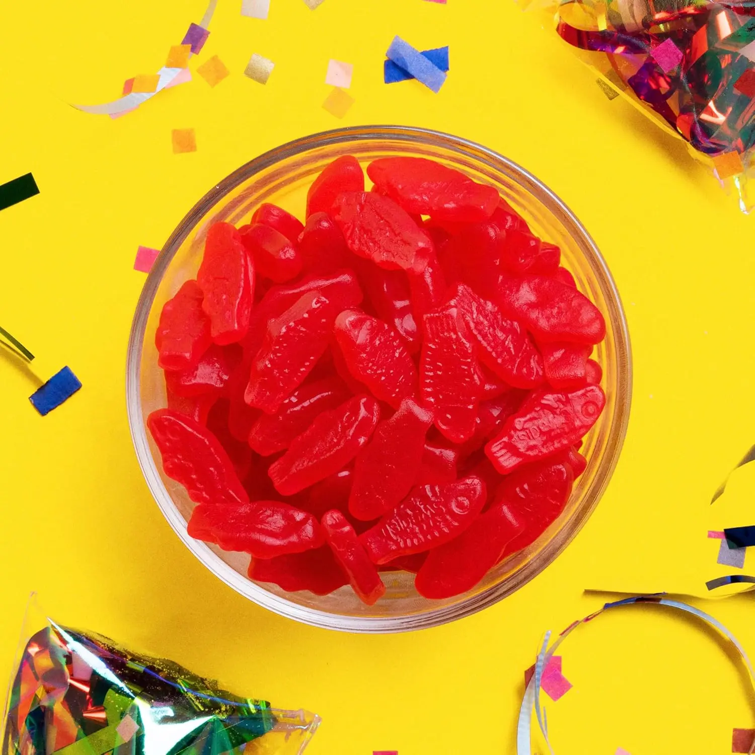 SWEDISH FISH Mini Soft & Chewy Gummy Candy, Family Size, Bulk Candy, 1. ...