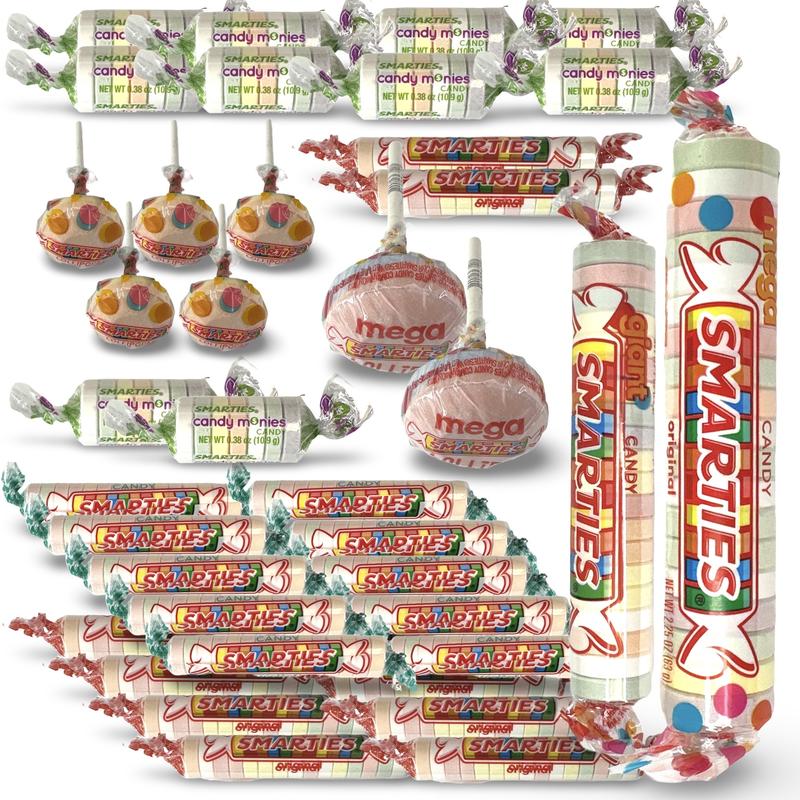 Smarties Candy Ultimate Variety Pack includes Mega Roll, Giant Roll ...