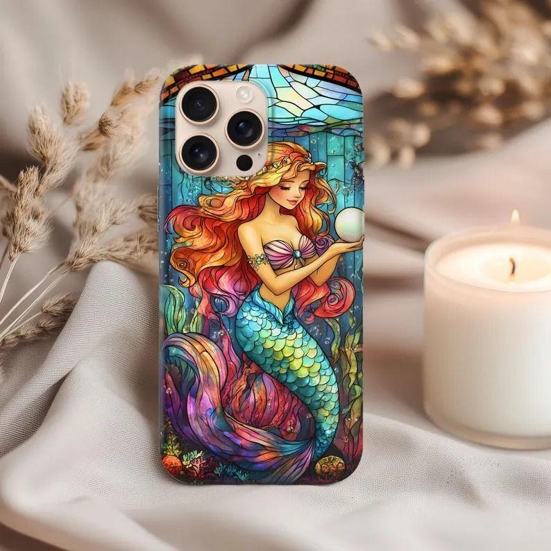 Mermaid Princess IP Phone Case | Under The Sea Fantasy for IP 17, 16 ...