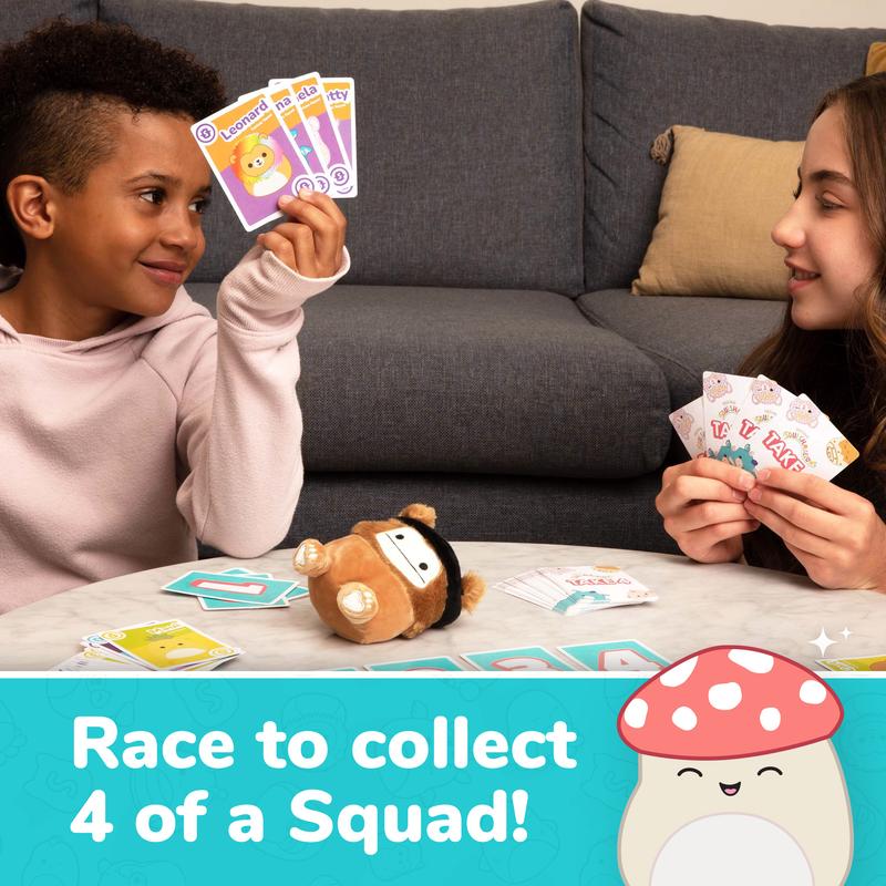 Squishmallows Take4 - Fast-Paced Family Card Game | Fun Group Game with ...