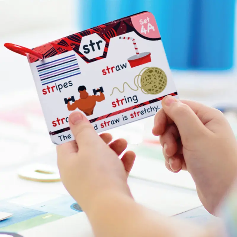 Learn to Read Phonics Flash Cards Color-Coded for LetterSounds Word ...