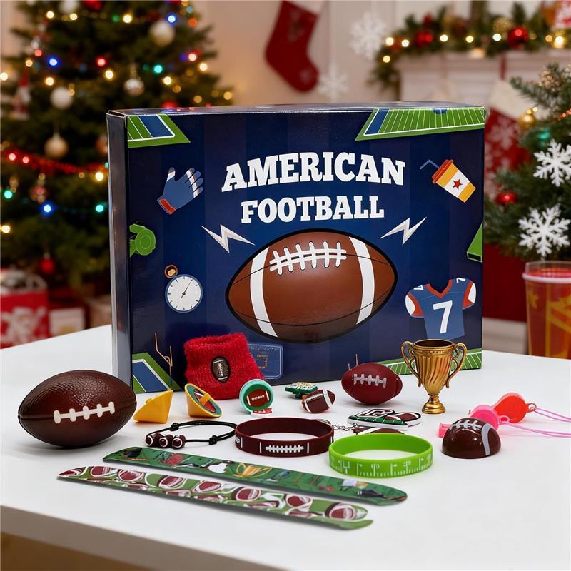 Advent Calendar 2025 American Football 24 Days Sport Countdown for Kids ...