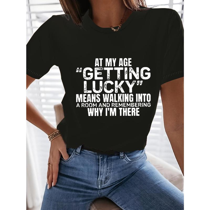 Women's Sports Short-Sleeved T-shirt, Comfortable and Stylish, Suitable ...