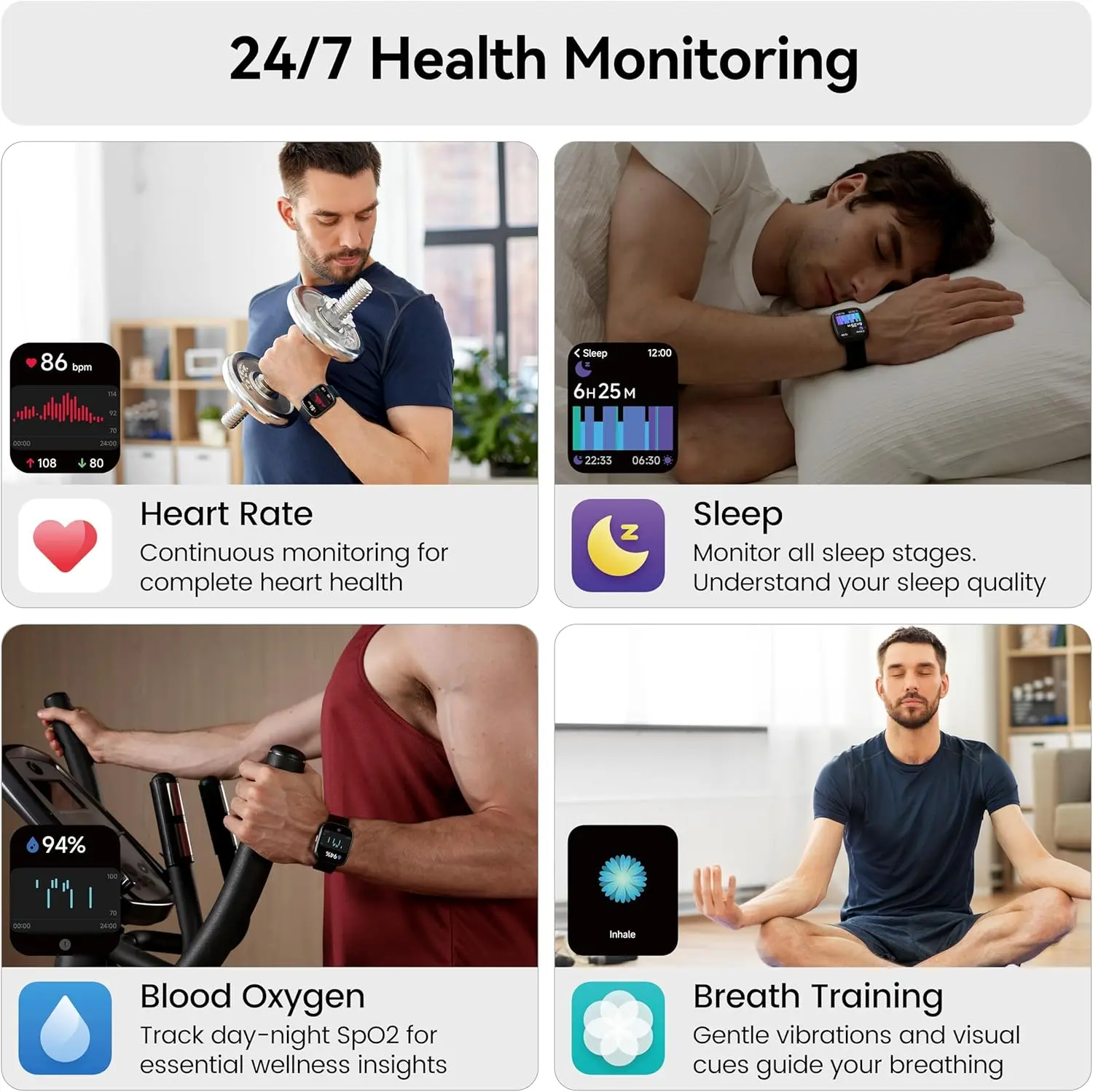 Fashion Touch Screen Smart Watch with Answer/Make Calls/Message ...