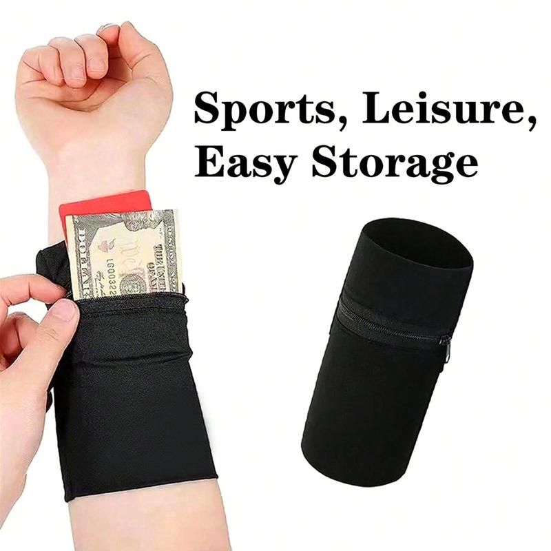 Outdoor Sports Wrist Wallet, Elastic Breathable Wrist Wallet, Sports ...