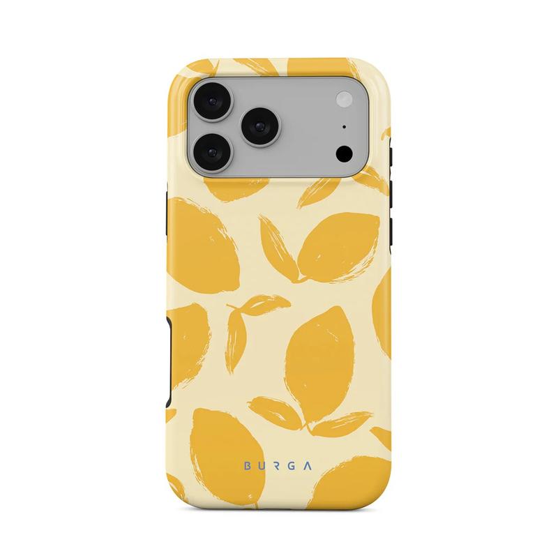 Burga Lemon Tart Case for iPhone 17/16/15/14/13/12/11 Air/Plus/Pro/Pro ...