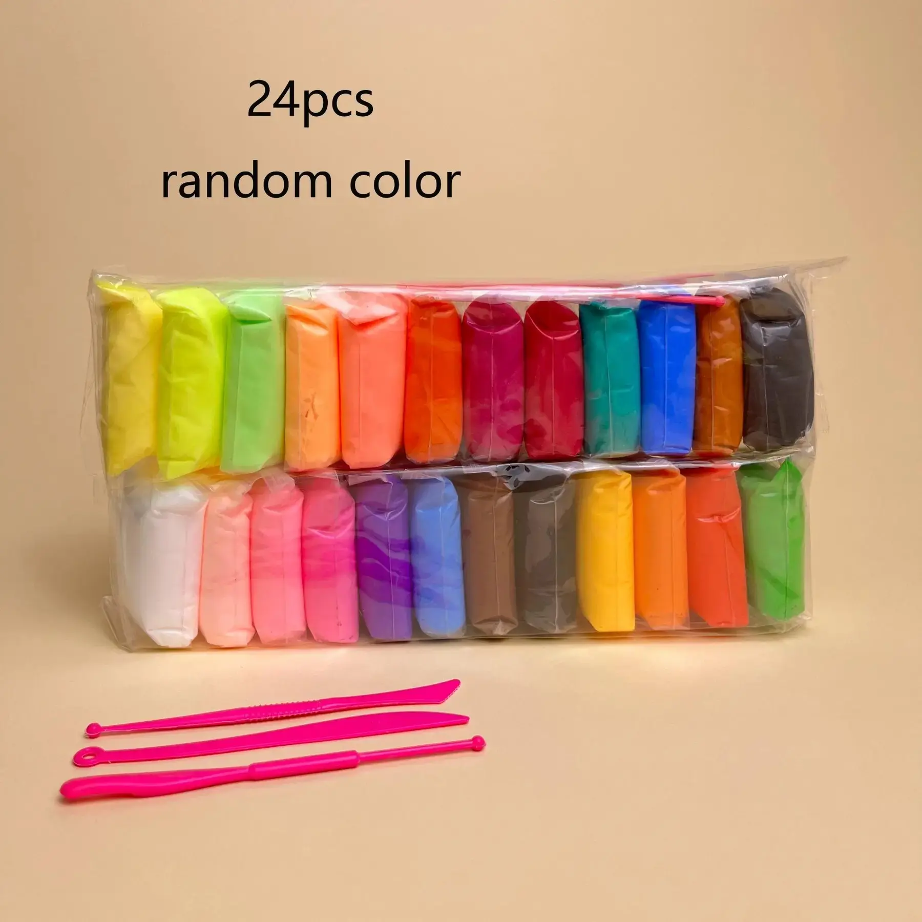 Modeling Clay for Kids DlY Starter Kits, 12/24 Color OvenBaked Model ...