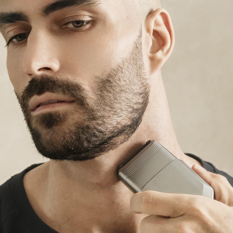 Portable Electric Shavers for Men - Compact Face Razors Waterproof ...