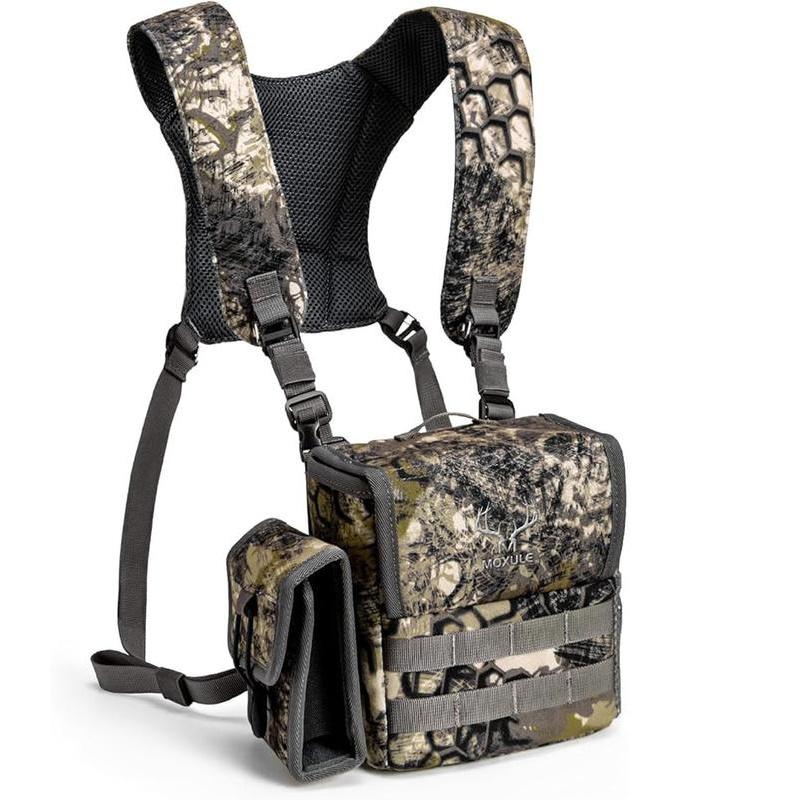 Binocular Harness Chest Pack - Bino Case with Rangefinder Pouch and ...