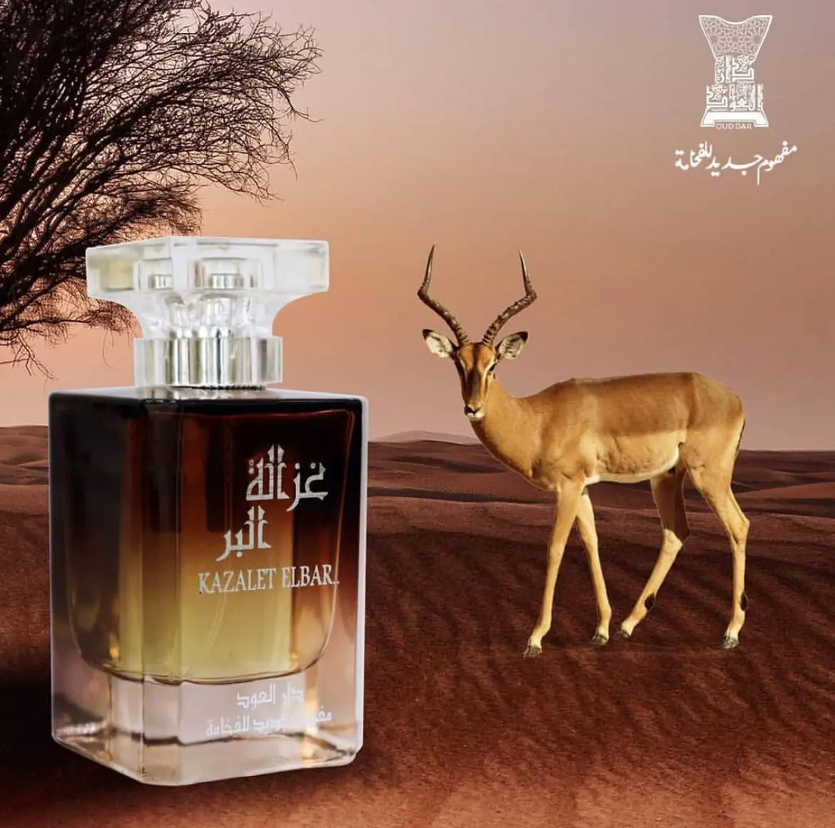Dar Al Oud Perfumes Gazalet Elbar for Taif Rose with Lavender smell for ...