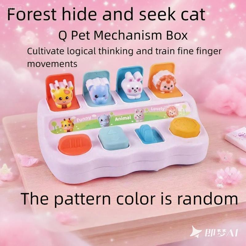 Animals Baby Pop Up Toy - Interactive Funny Activity Pop Up Toys Early ...