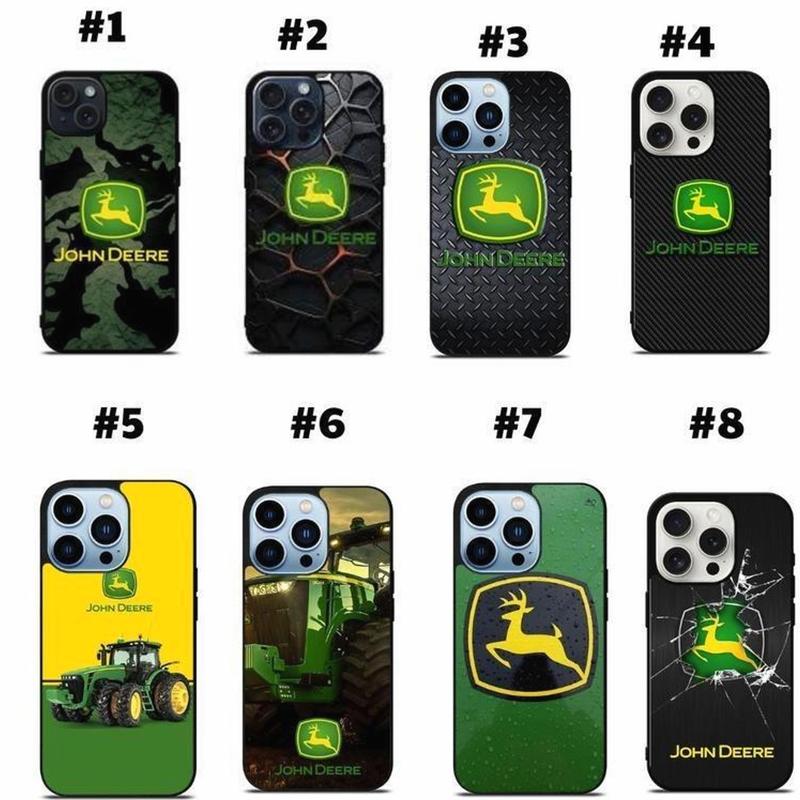 John Deere Tractor Logo Phone Case, John Deere Case Cover, Tough Phone ...