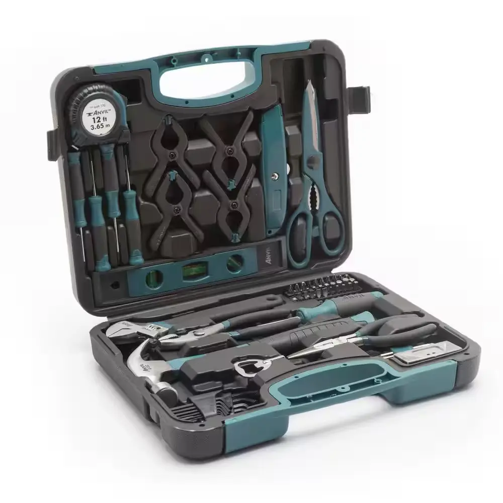 NEW 76-Piece SAE & Metric Tool Kit with Case – Perfect for Homeowners ...