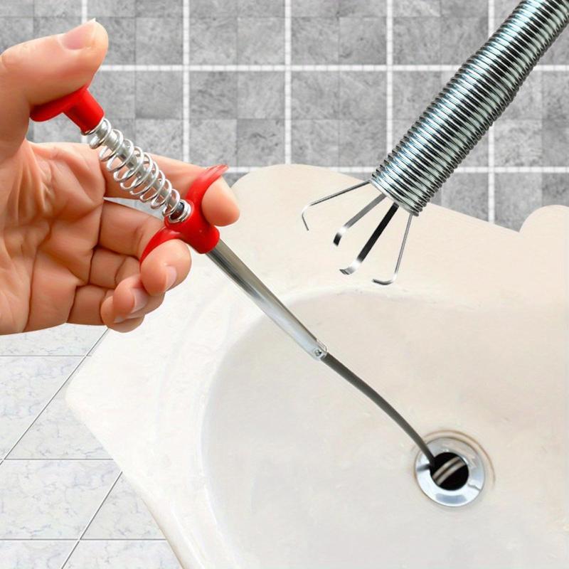 Sink Sewer Dredge Tool, 1 Piece Flexible Grabber Claw Pick up Reacher ...