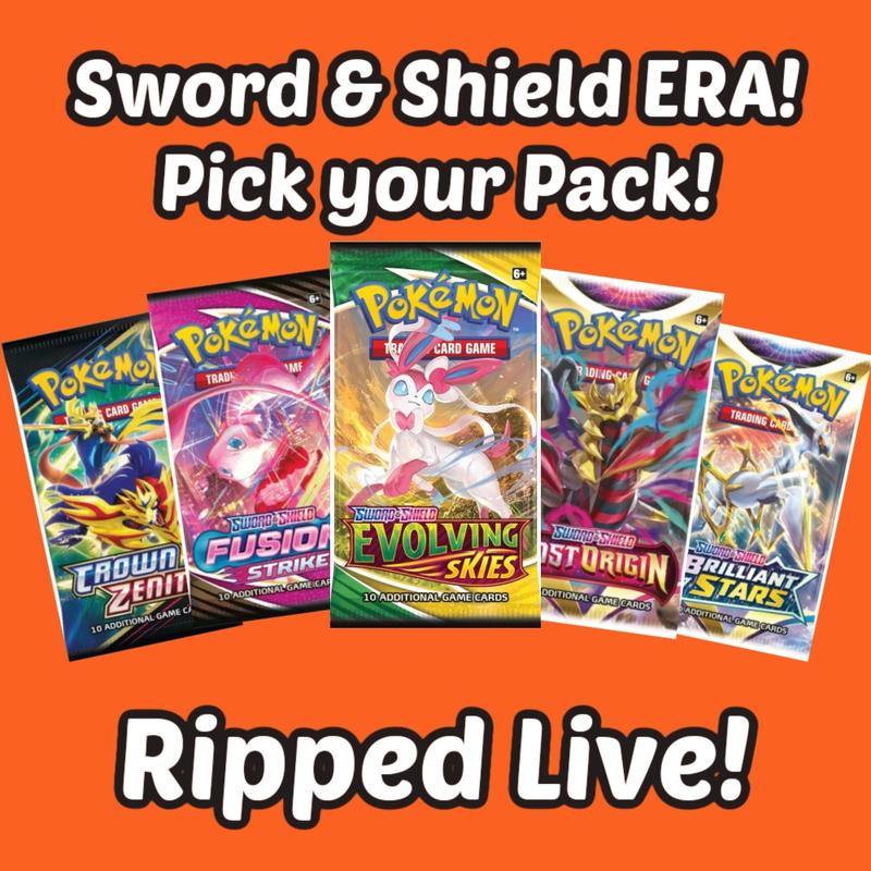 Pokemon: Sword & Shield ERA Booster Packs - Pick Your Pack! - TikTok Shop