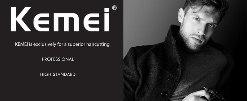 KEMEI 2293 Professional Hair/Beard Trimmer for Men Zero Gapped Hair ...