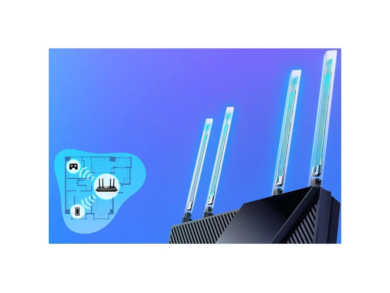 TP-Link WiFi 6 Router AX1800 Smart WiFi Router (Archer AX21) - Dual ...