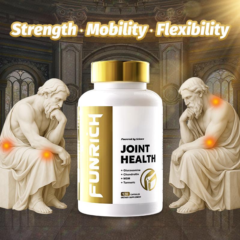 FUNRICH Joint Health Supplement for Joint, Cartilage & Bone Support with Glucosamine ...