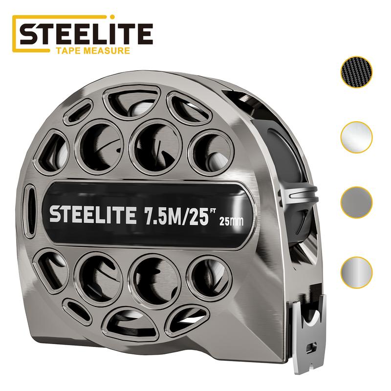Steelite 25FT Stainless Steel Measuring Tape with Fraction Markings ...