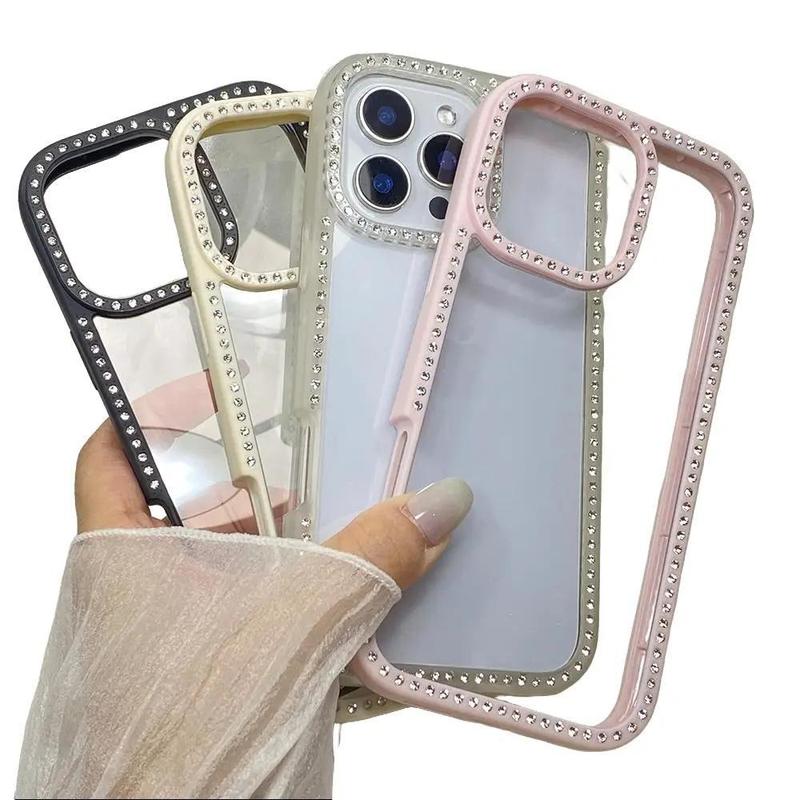 Bling Shiny Diamond Rhinestone Sparkling Glitter Phone Case for iPhone ...