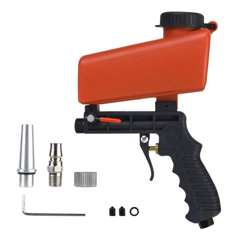 Adjustable Portable Gravity Sand Blaster, Sandblasting Sprayer, Small ...