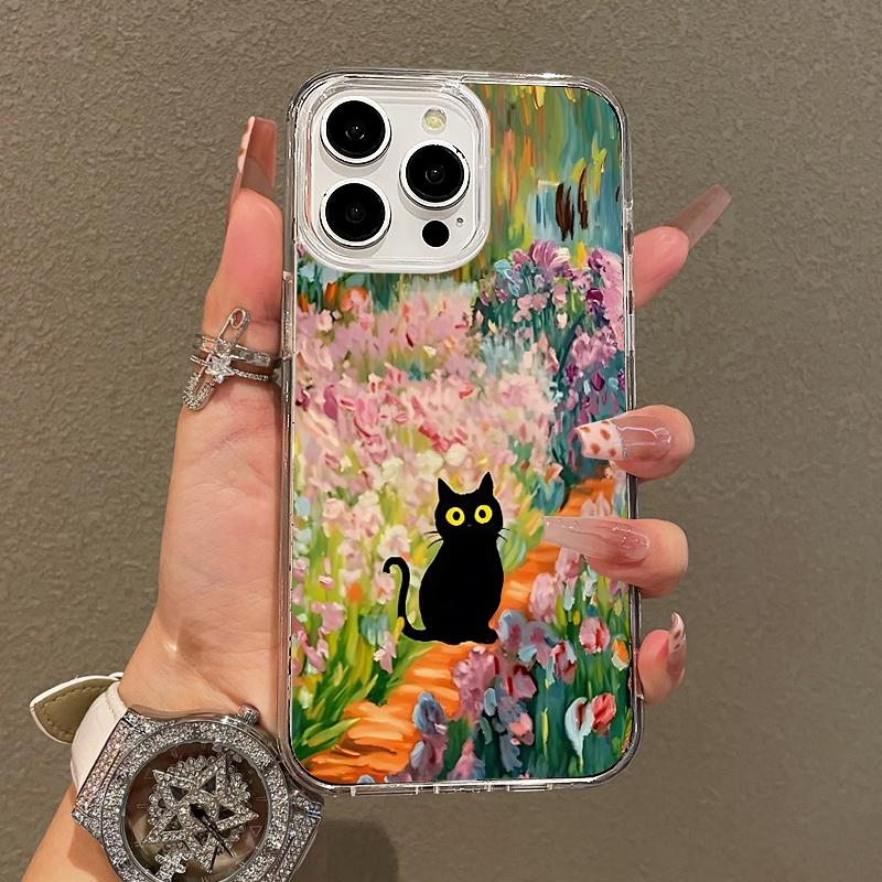 Trendy Magnetic Case for iPhone11/12/13/14/15/16/promax, Oil painting ...